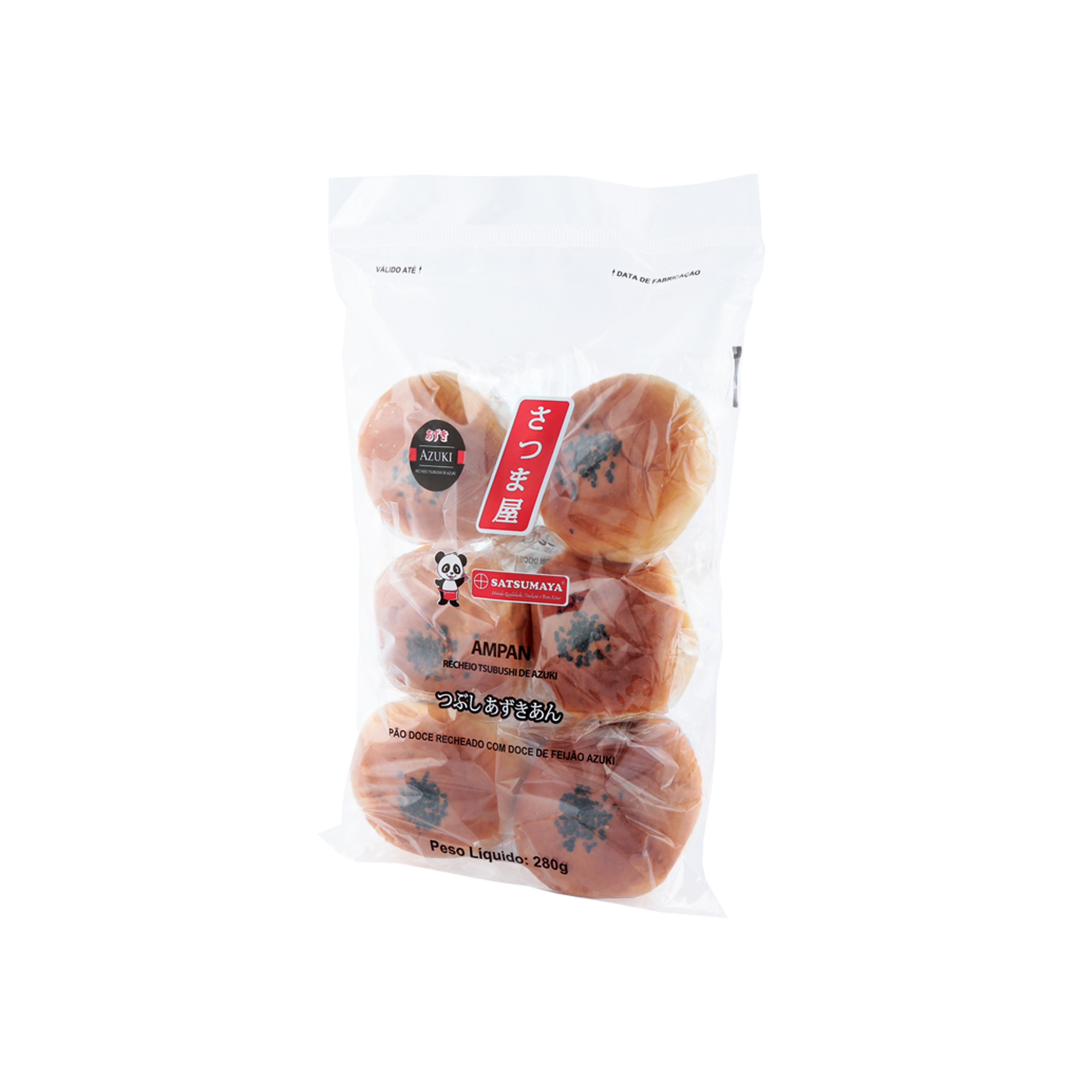 Ampan com recheio de Tsubushi de Azuki – Satsumaya